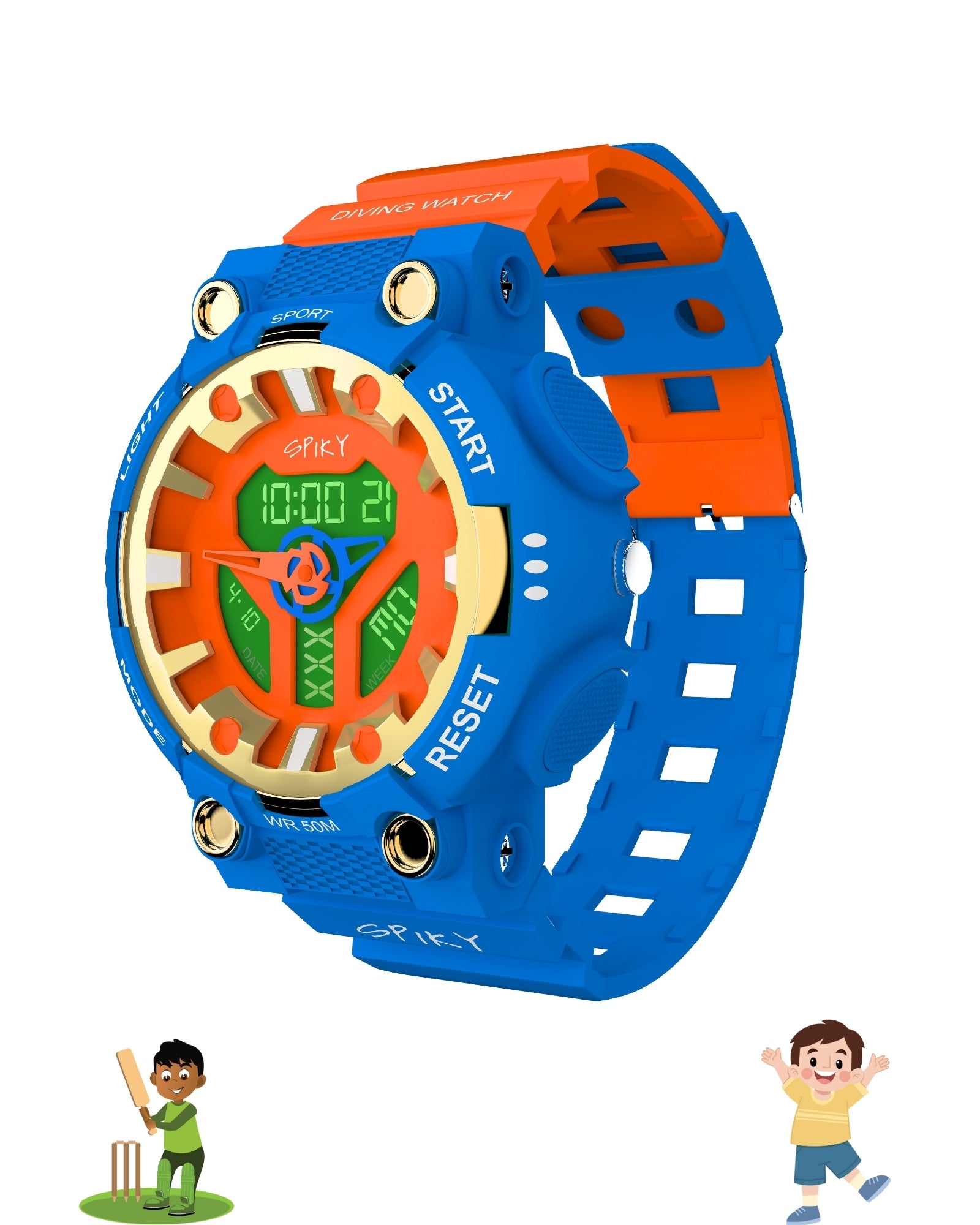 Spiky EVA31 Premium Analog-Digital Watch for Kids – Spikyonline