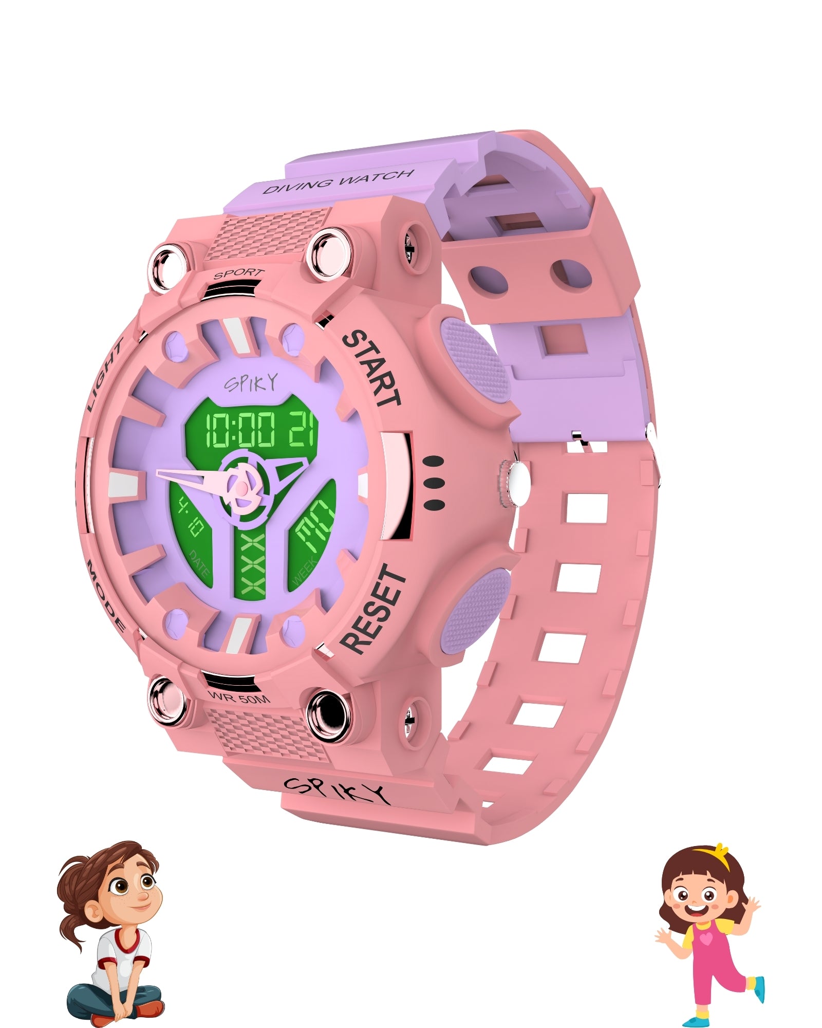 Spiky EVA31 Premium Analog-Digital Watch for Kids – Spikyonline