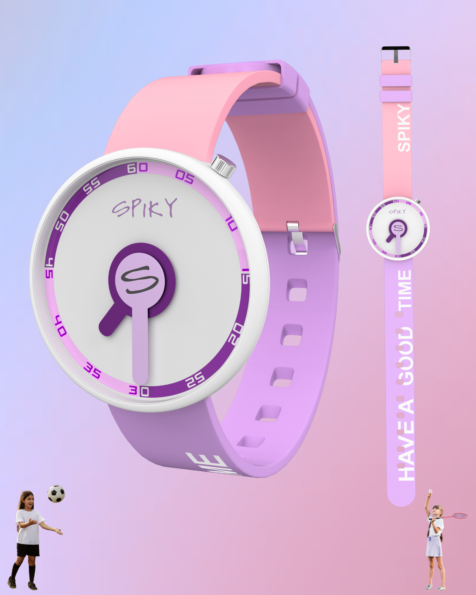 Spiky Stylish Analog Watch for Kids Girls EVA33 – Spikyonline