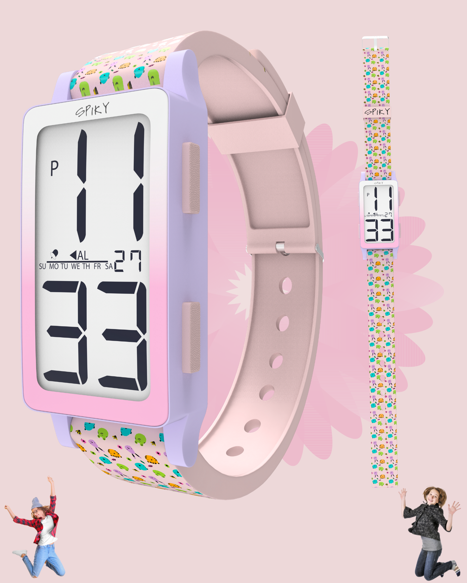 Spiky Multi-functional Digital Sports Watch for Kids EVA46 – Spikyonline